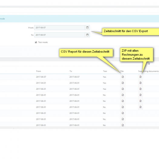 DATEV Module: Export in DATEV format with SKR 03/04